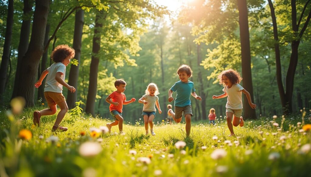 Comment organiser des jeux dans la foret qui séduiront tous les ...